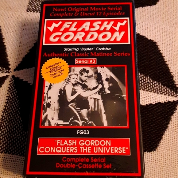 Other | New Flash Gordon Vhs Tapes | Poshmark